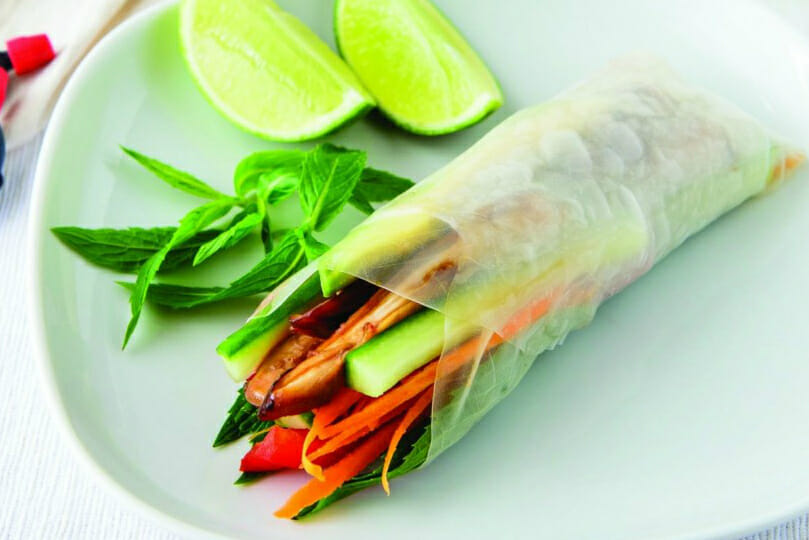 Healthy Vietnamese Rice Paper Rolls Healthy Vietnamese Rice Paper Rolls