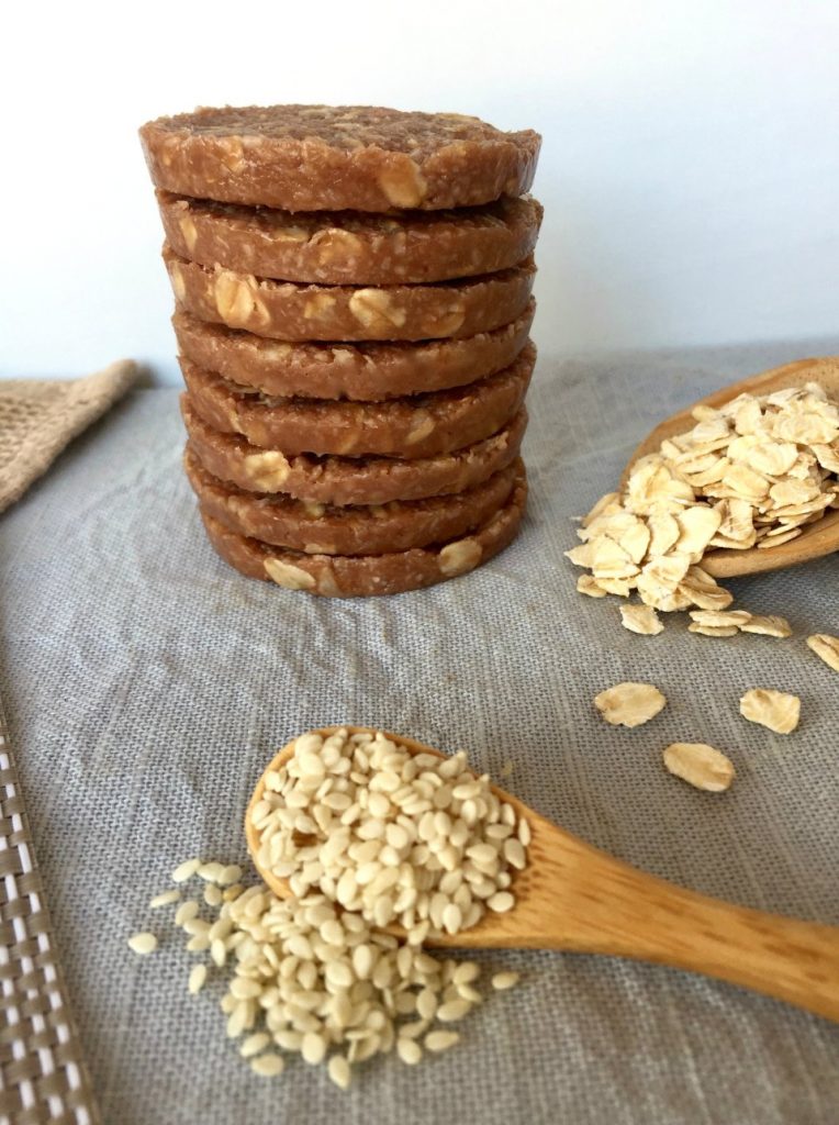 No Bake Tahini Coconut Cookies Just 90 Calories Each