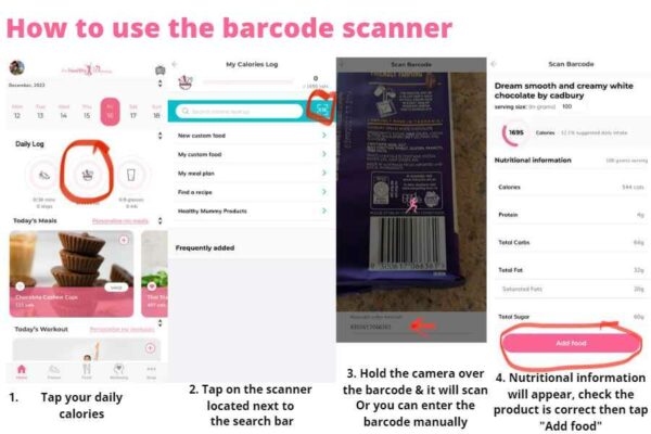Features of The Healthy Mummy App | Healthy Mummy