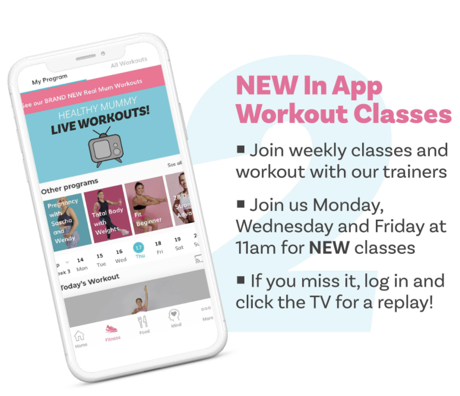 NEW Healthy Mummy app update | The Healthy Mummy