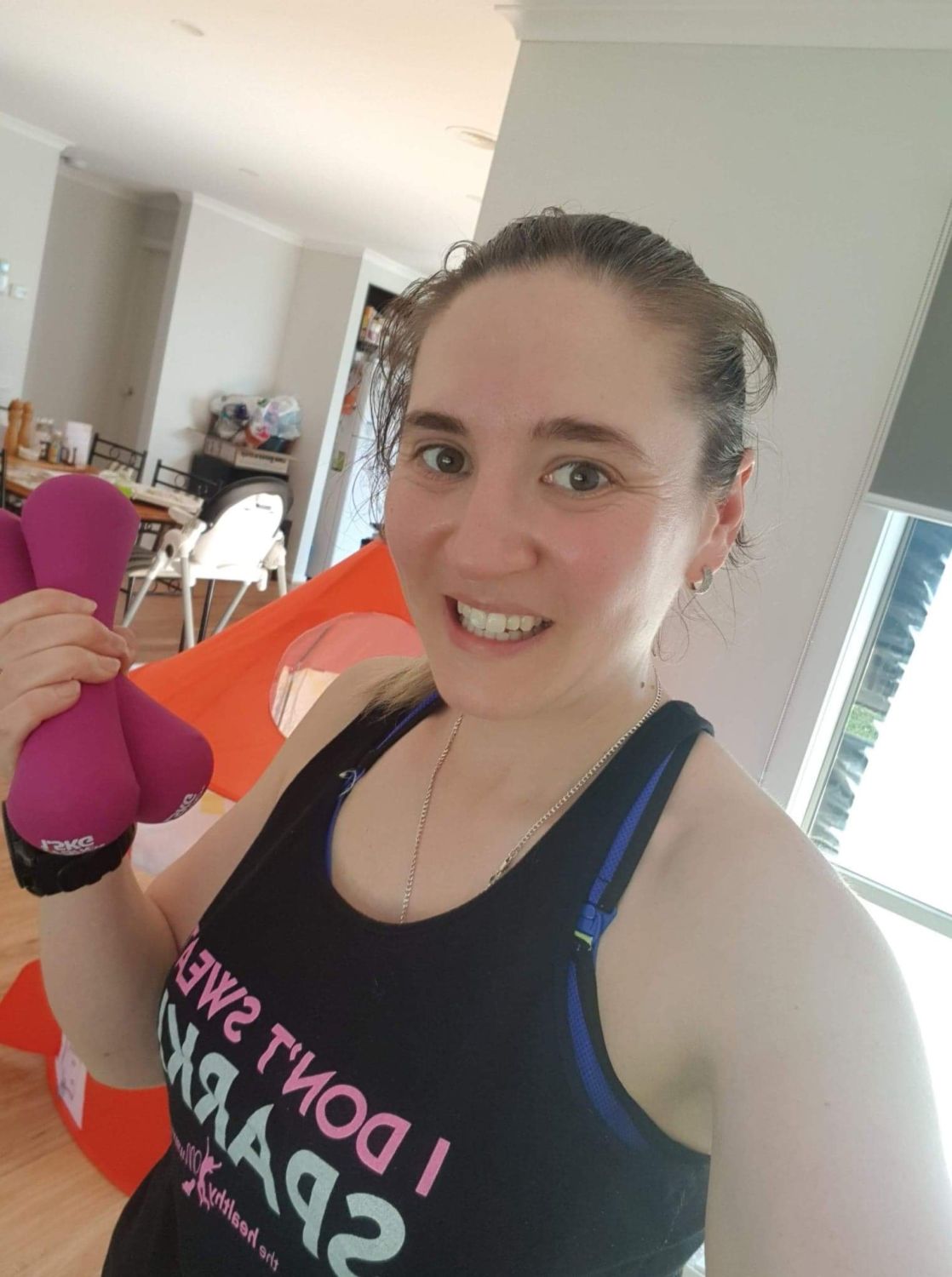 Multiple knee surgeries have not stopped this mum losing weight and ...
