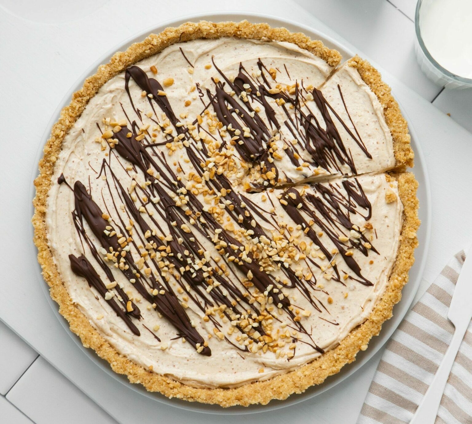 Speedy No Cook Peanut Butter Pie Recipe