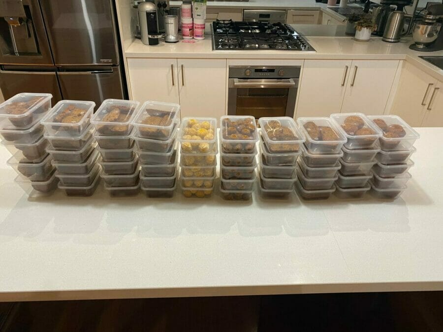 Mum makes 240 Dairy and Nut-free snacks for her kids lunch boxes for ...